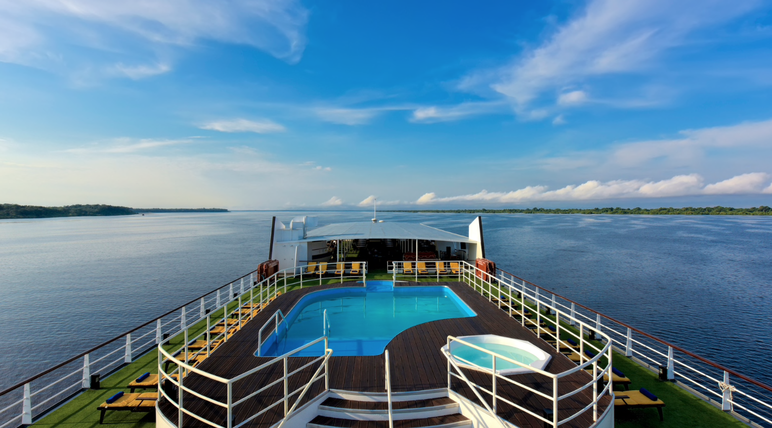 Experiências no Amazonas a bordo em um cruzeiro